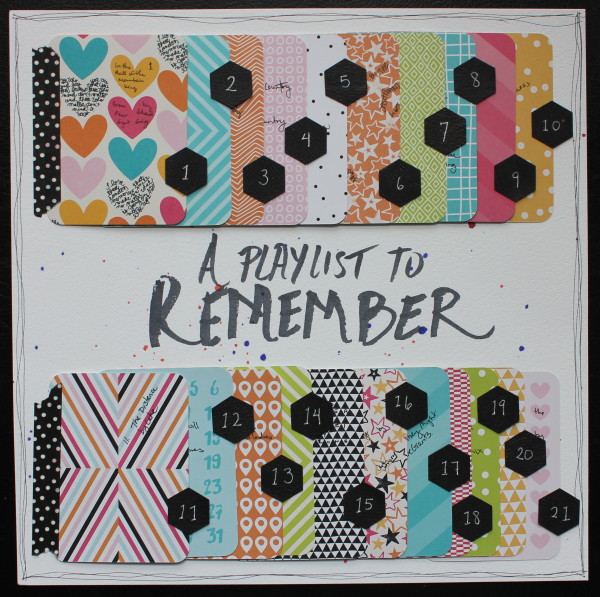 Playlist Your Life – NoExcuseScrapbooking.com
